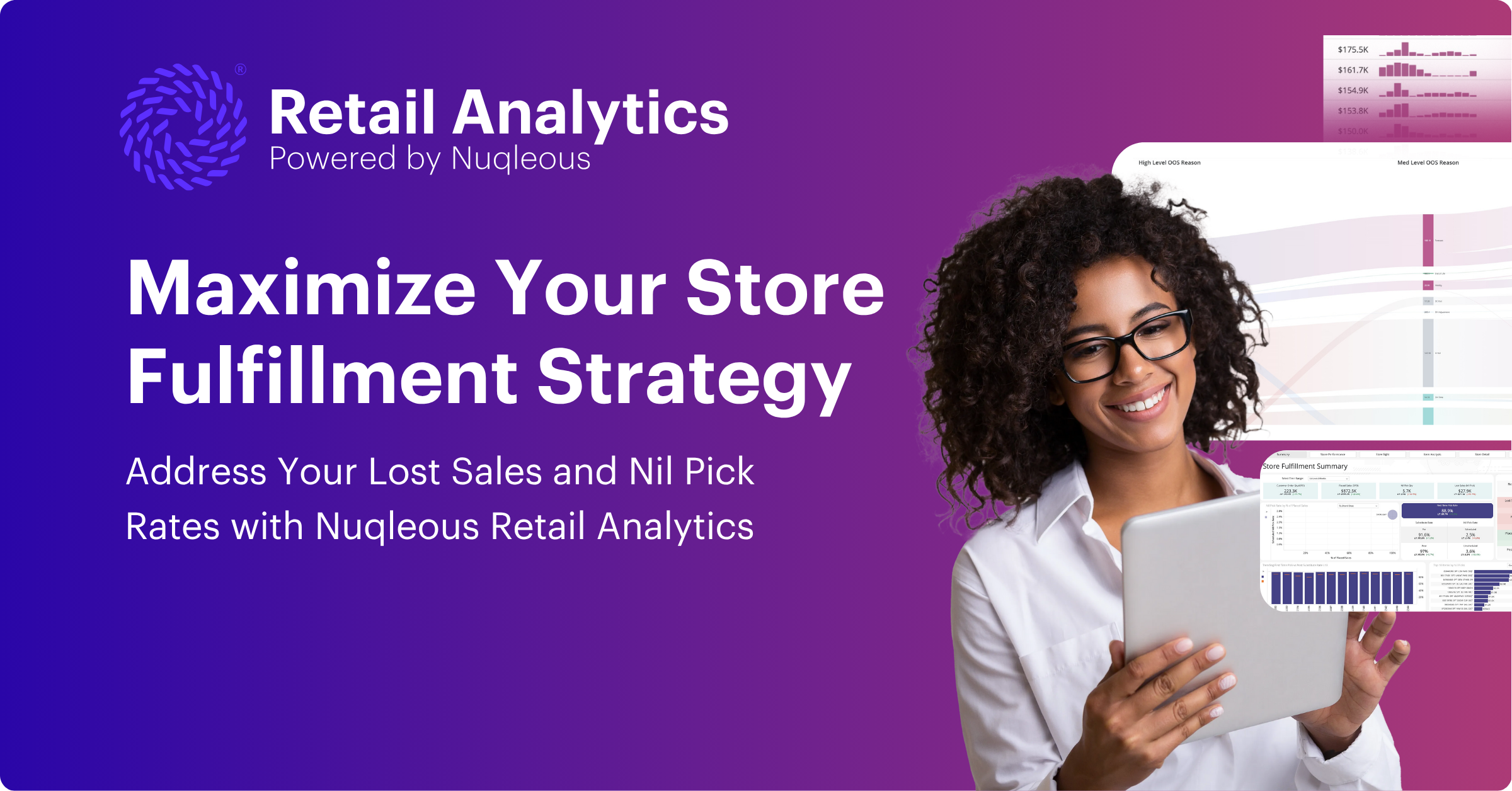Optimize Sales and Store Fulfillment with Nuqleous Retail Analytics